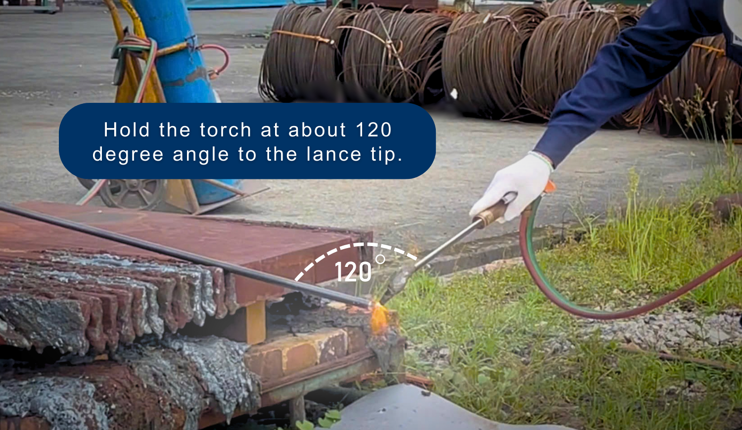 How to Prevent Thermal Lance from Burning Out When Cutting?